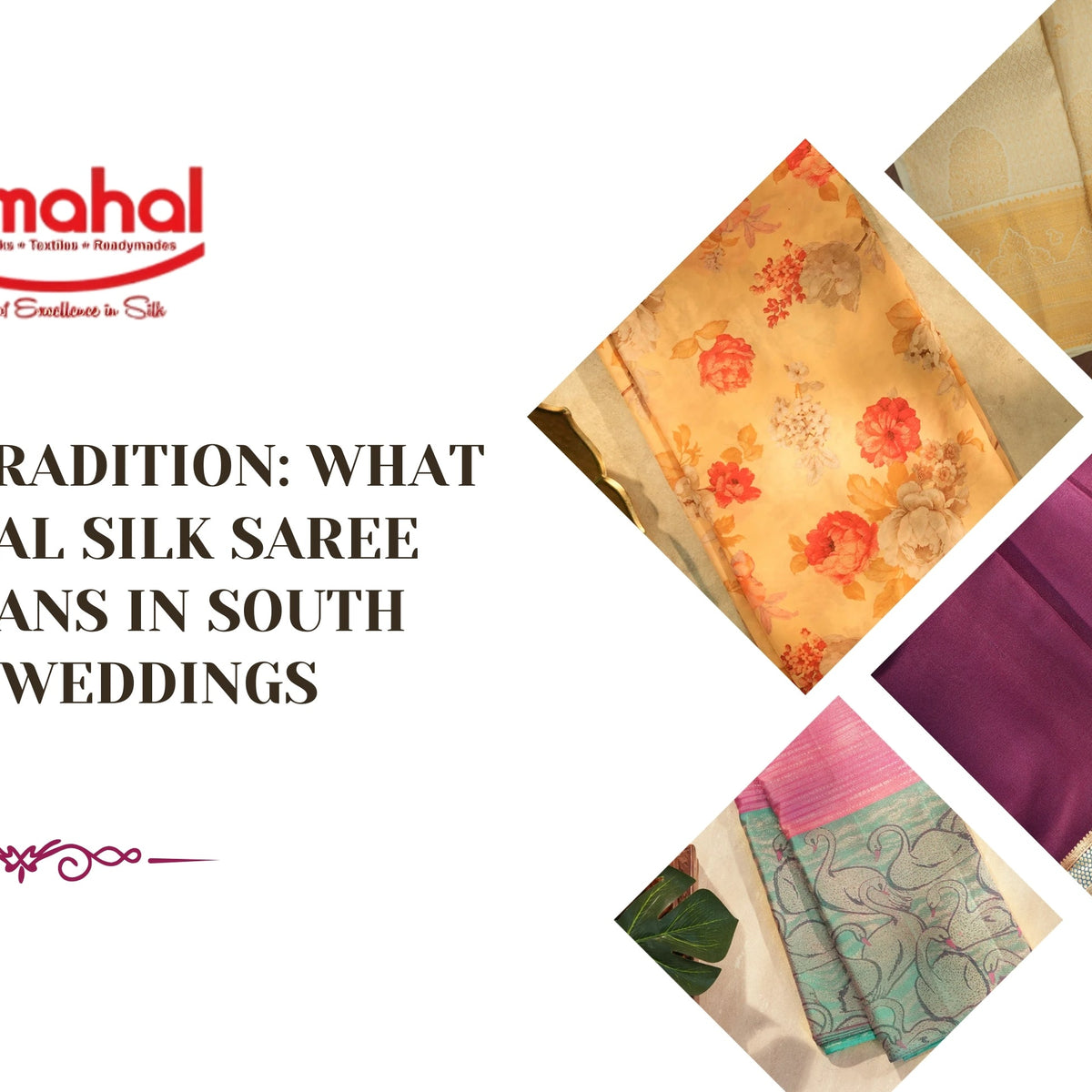 Colors of Tradition: What Each Bridal Silk Saree Hue Means in South In ...