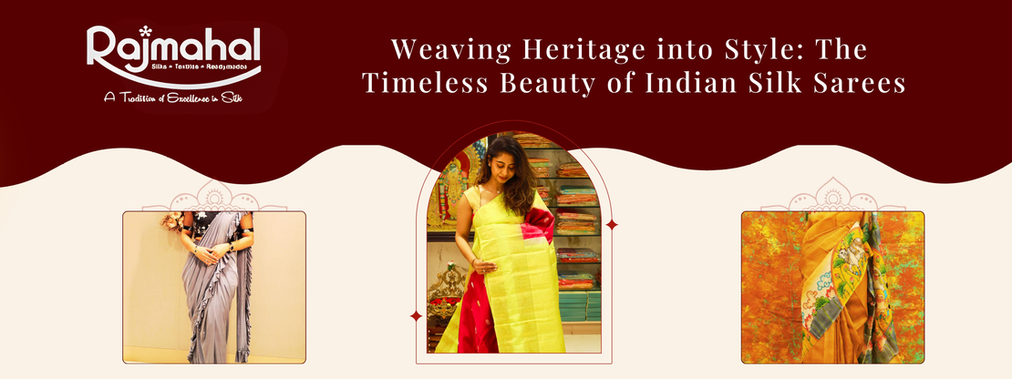 From Loom to Luxury: Celebrating the Artistry Behind Indian Silk Saree ...